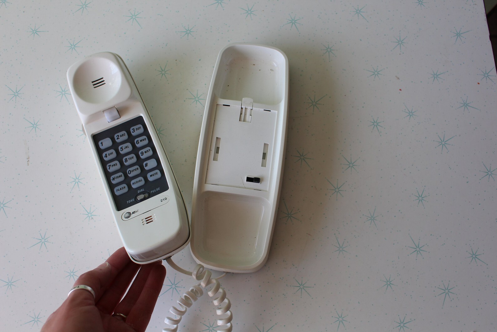 1970s 1980s White Rotary Telephone....retro. Diner. Rad. 1980s - Etsy