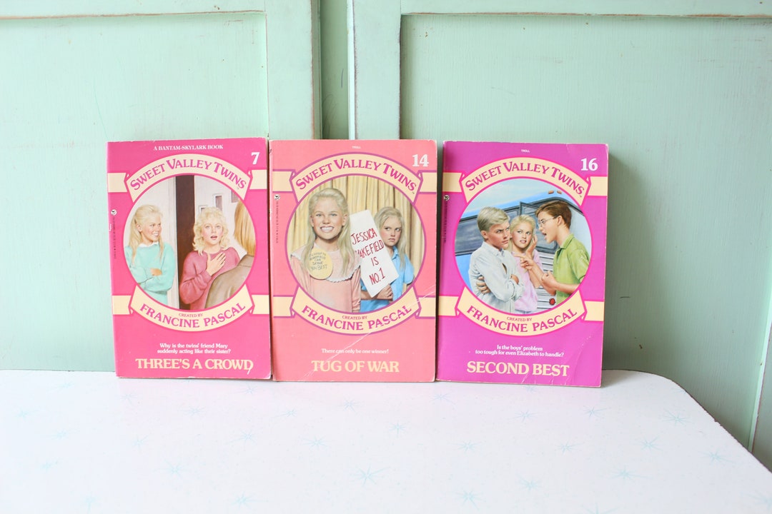 Vintage SWEET VALLEY Twins #14, 7, 16 Rare Book Set of 3......instant ...