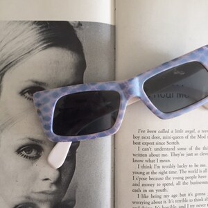 1950s 1960s MOD GIRL Sunglasses.true Vintage. Oversized. Retro. Hipster ...