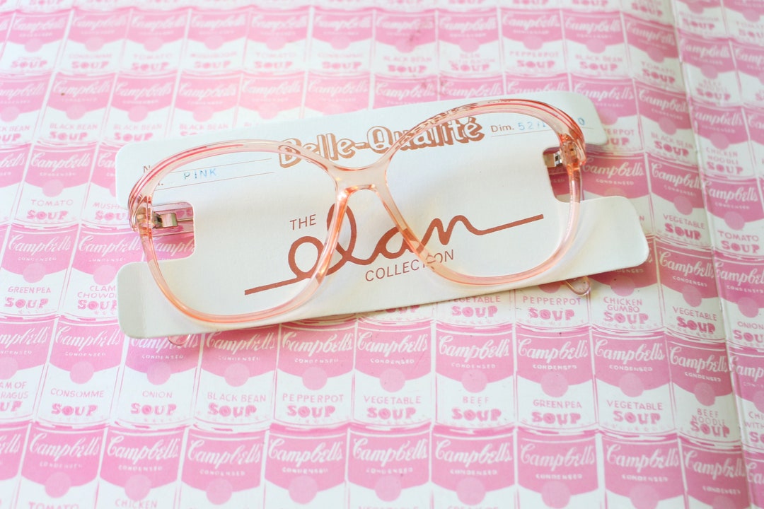 1970s PINK Eyeglasses......elan. NOS. New Old Stock. Optical. Dapper ...