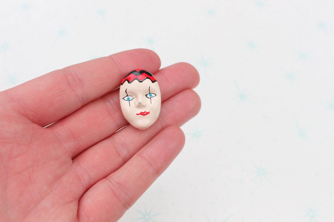 Vintage THEATER Pin Brooch...opera. Woman. Retro. New Old Stock. Drama ...