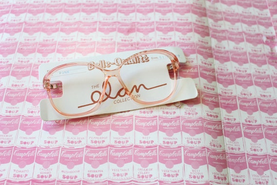 1970s Pink Elan Eyeglasses: Retro Optical Frames (NOS) - Gem