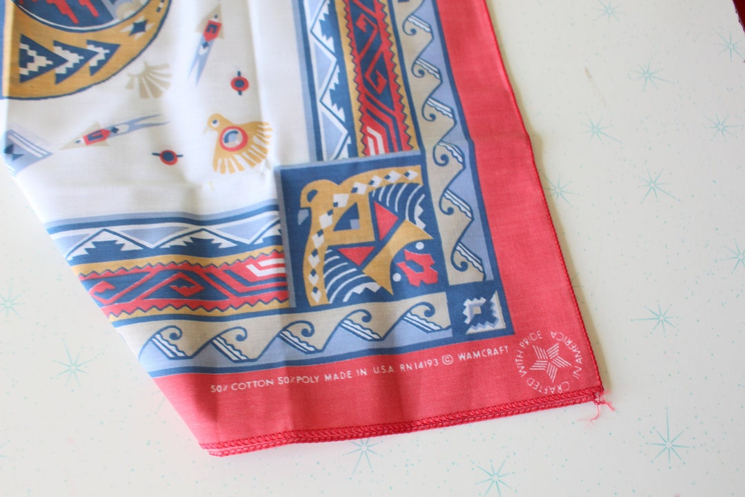 USA Artsy Indie Scarf Unisex Vintage Bandana...arrows. - Etsy