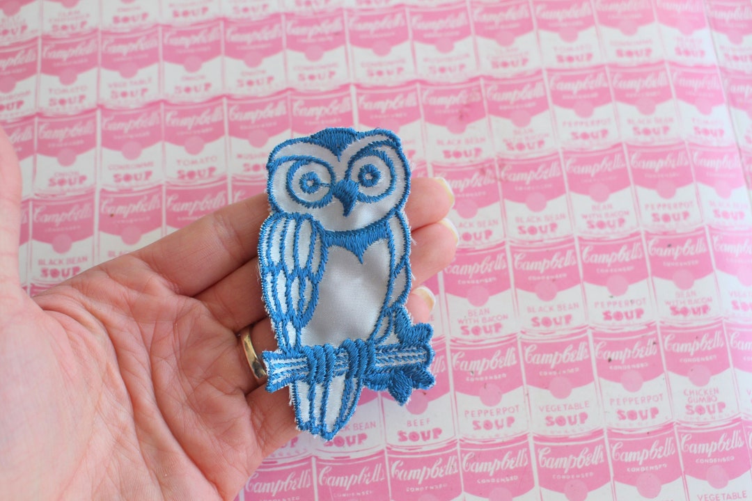 1970s Groovy Retro Owl Patch - New Old Stock - Etsy