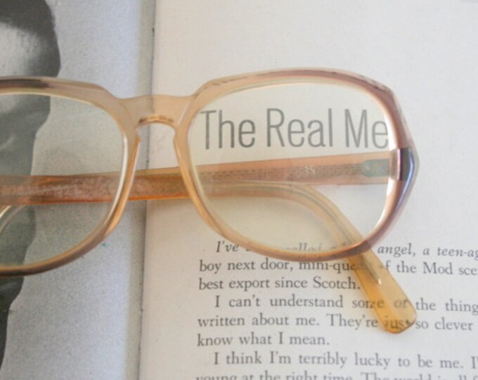 Vintage MOD GIRL Glasses...rare. Womens Eyewear.twiggy. 1970s ...