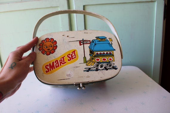 1970s Retro Wooden Sunshine Groovy Box Purse....summe… - Gem