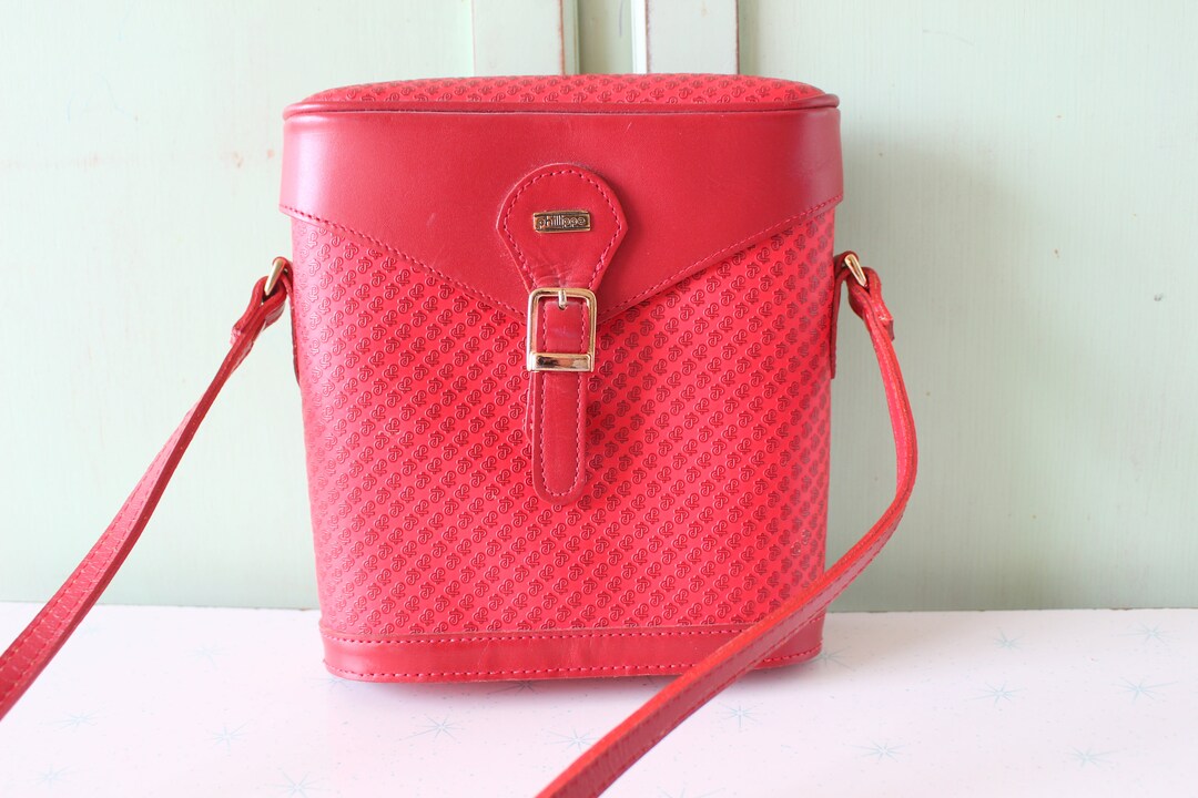 1980s RED Fancy Handbag..indie. Costume. Chic. Soho. Retro. Red Purse ...