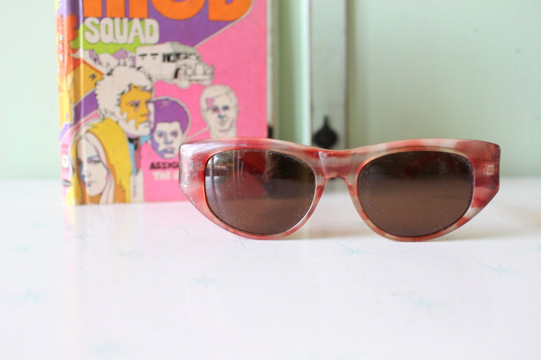 1970s Mod Sunglasses: Rare Vintage Deadstock Eyewear - Etsy