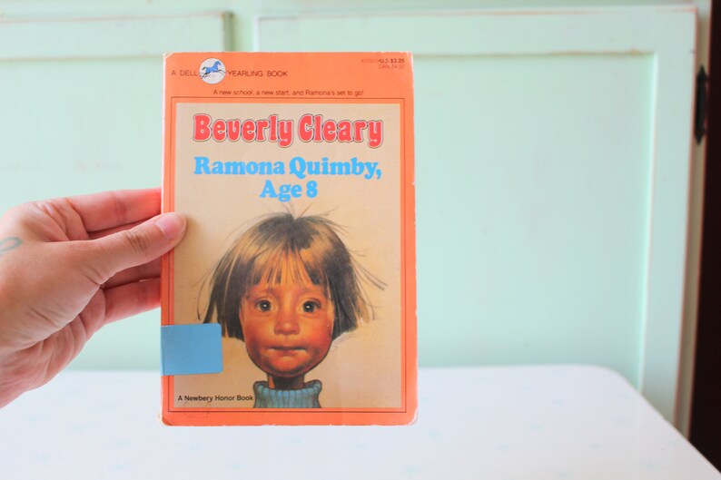 Vintage Beverly Cleary Ramona Quimby, Age 8 Book - Etsy