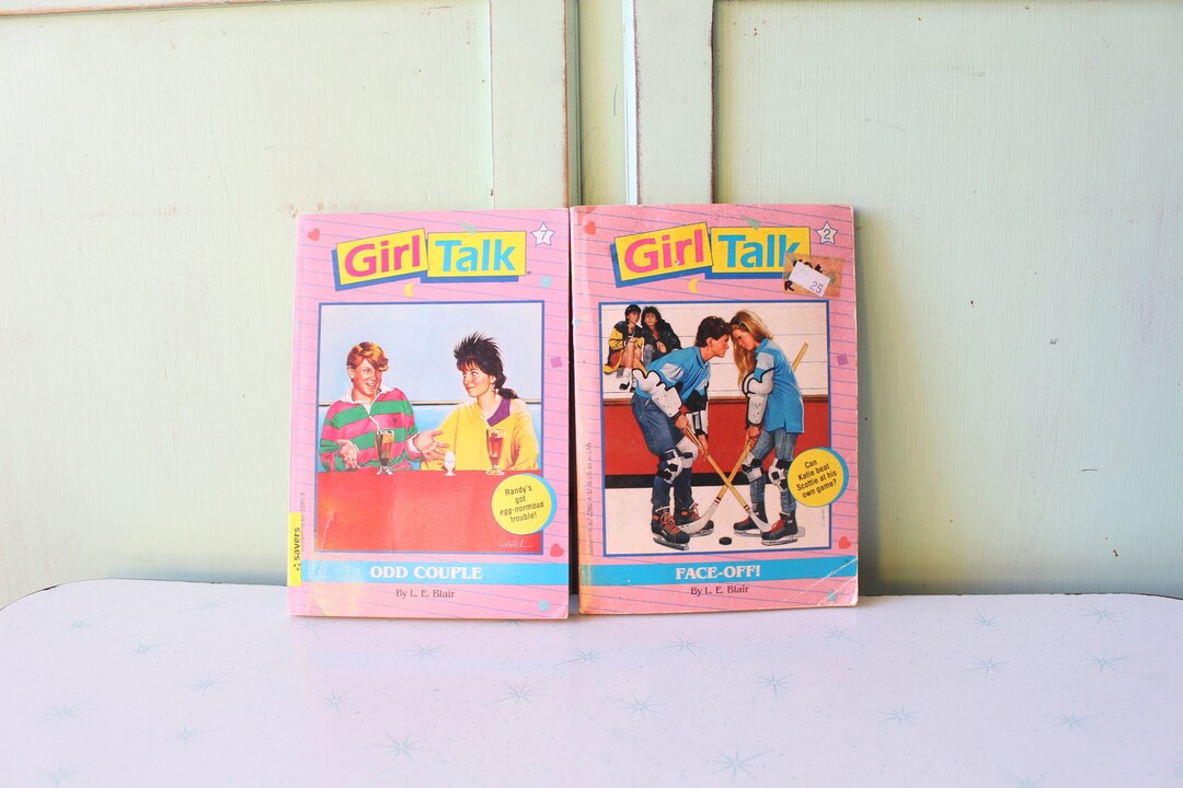 Vintage Girl Talk Book Set, 1990s YA Fiction - Etsy
