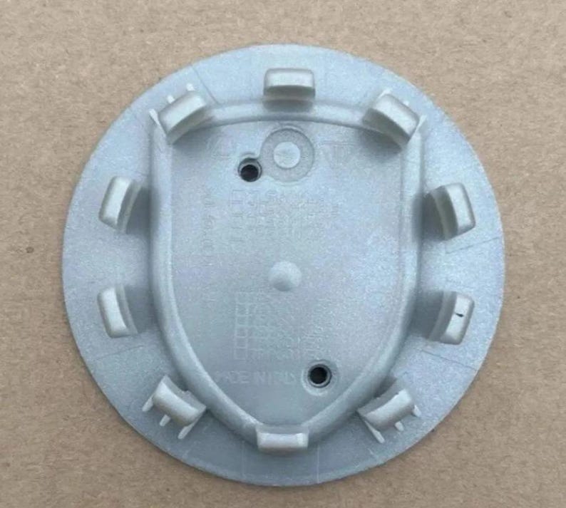 Silver Porsche Wheel Center Caps 76mm – Fits 911, Cayenne, Panamera ...