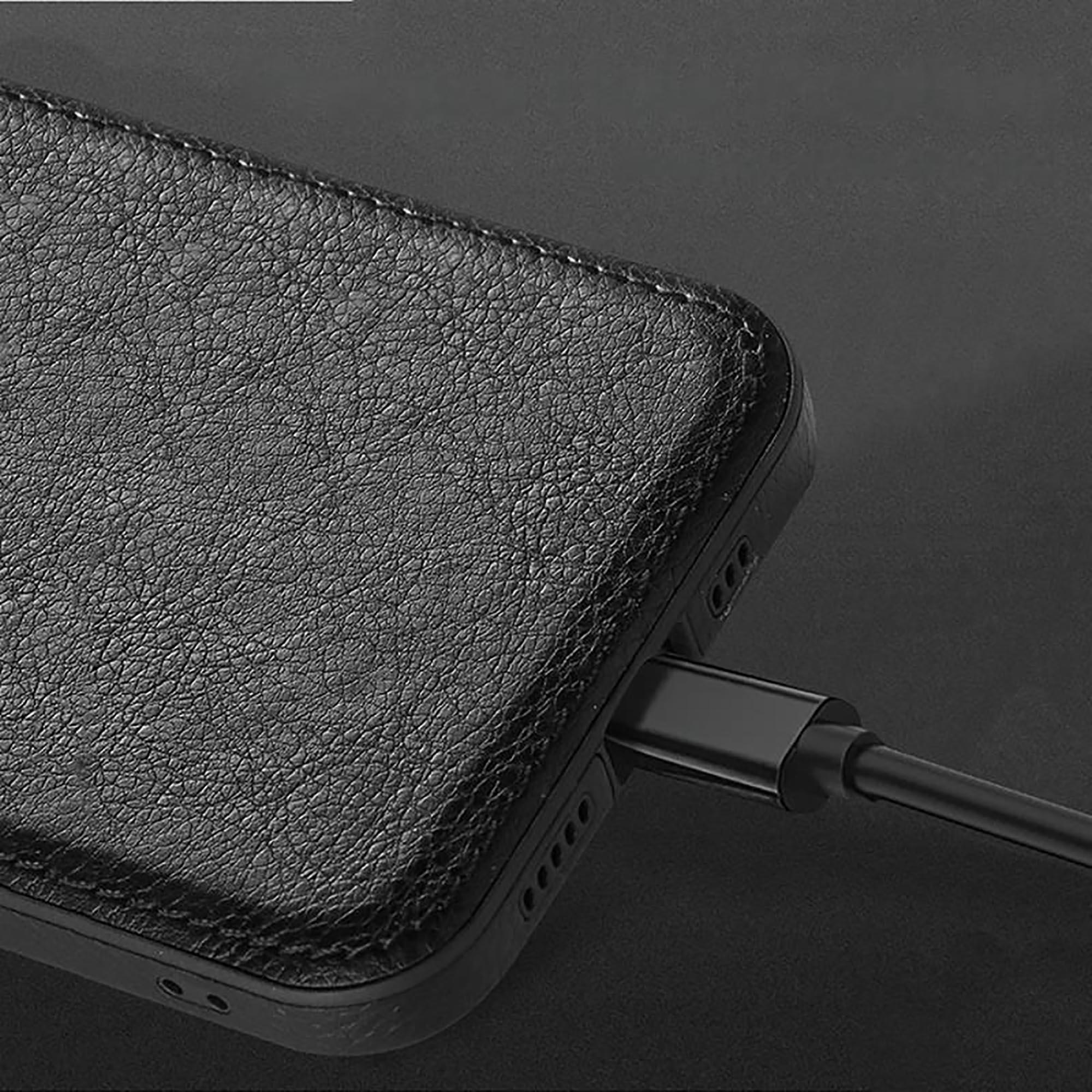 Personalized Leather iPhone Case: Logo Cutout, Shockproof, Soft for ...