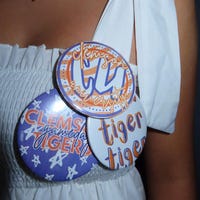 Go Tigers Slogan Pin/clemson Go Tigers Enamel Pin/clemson Fan Jewelry ...