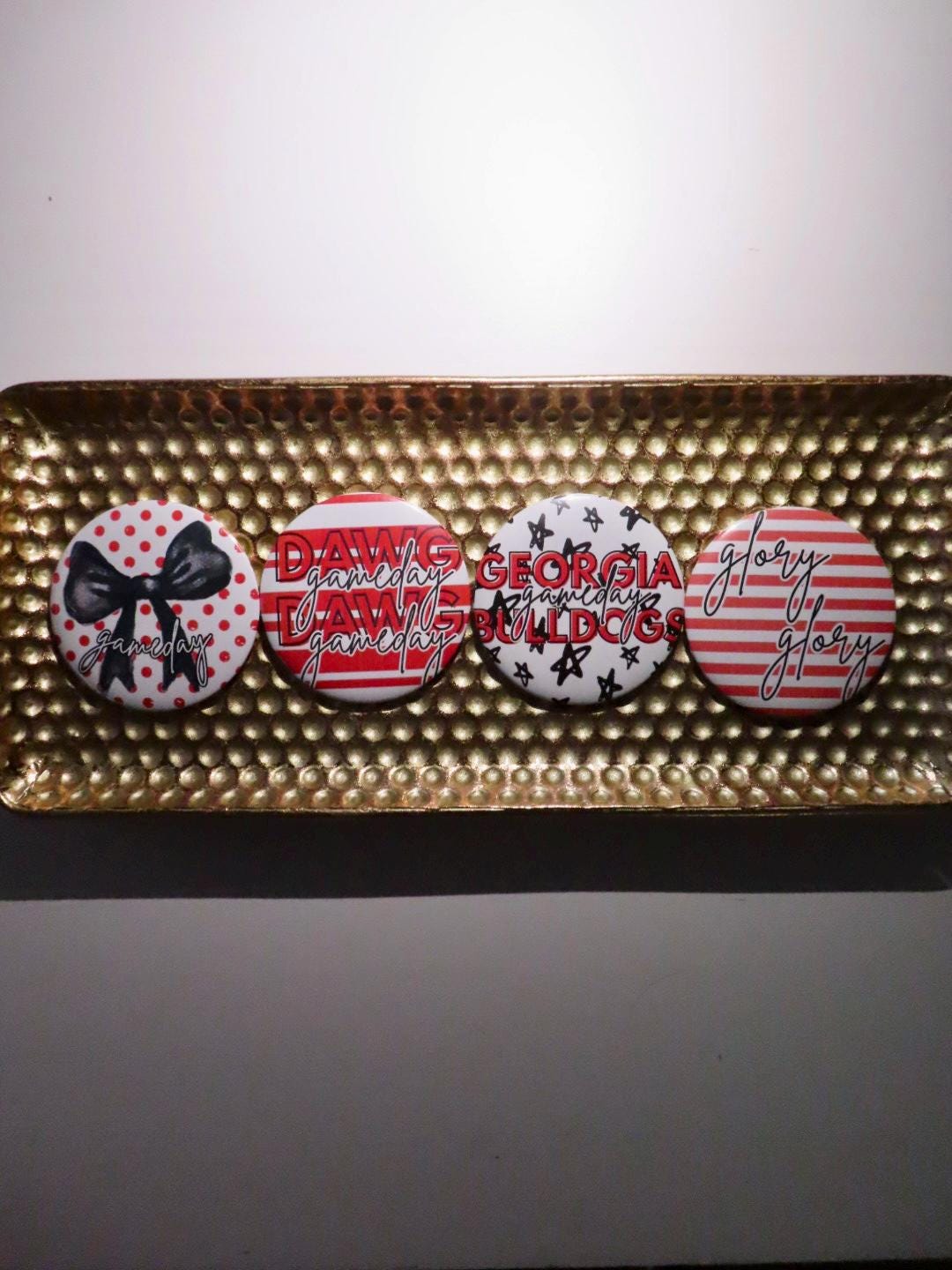 University of Georgia College Game Day Buttons - Etsy