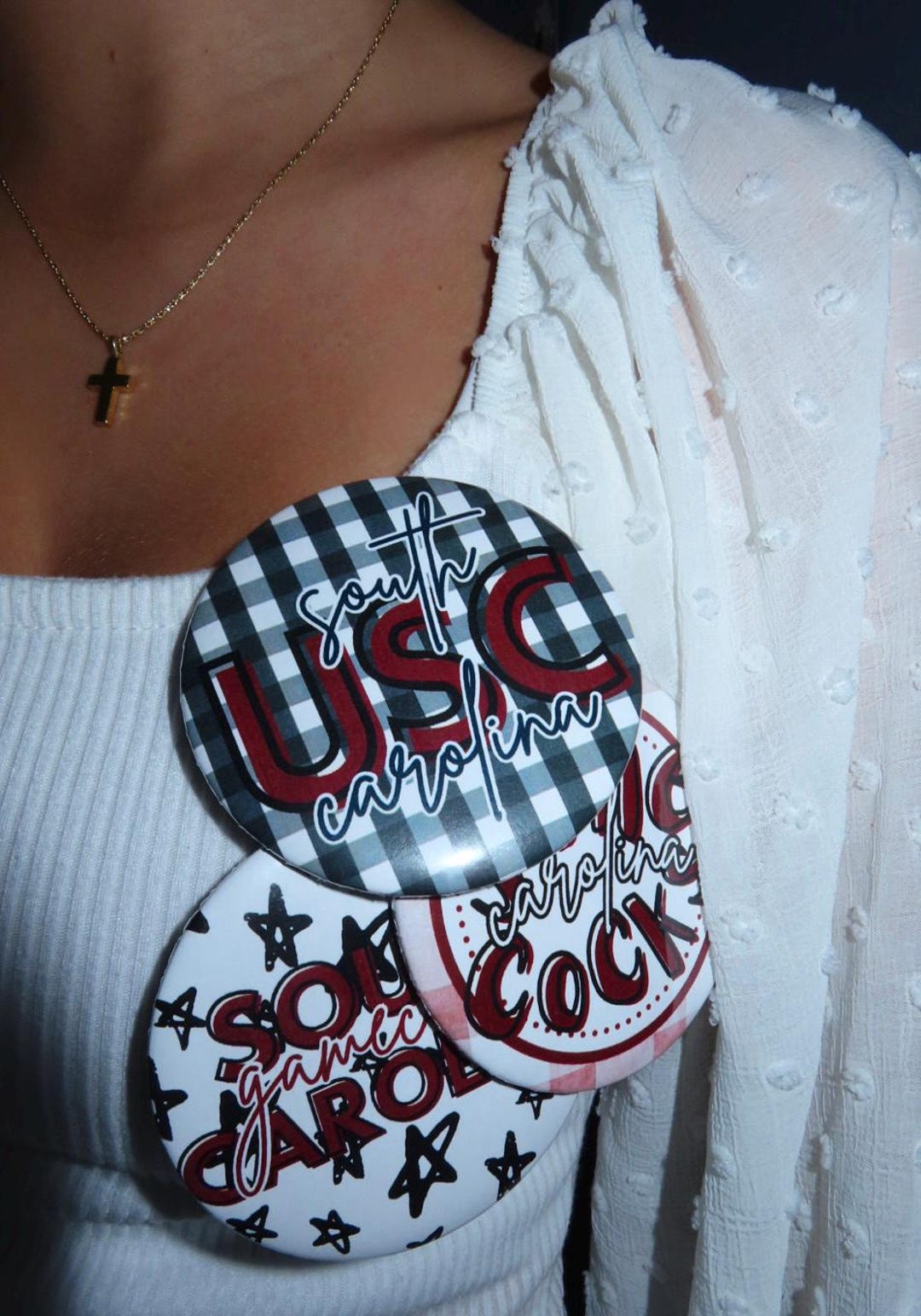 University of South Carolina College Gameday Buttons - Etsy