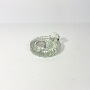Vintage Svend Jensen Scandinavian Glass Chamberstick // MCM - Etsy