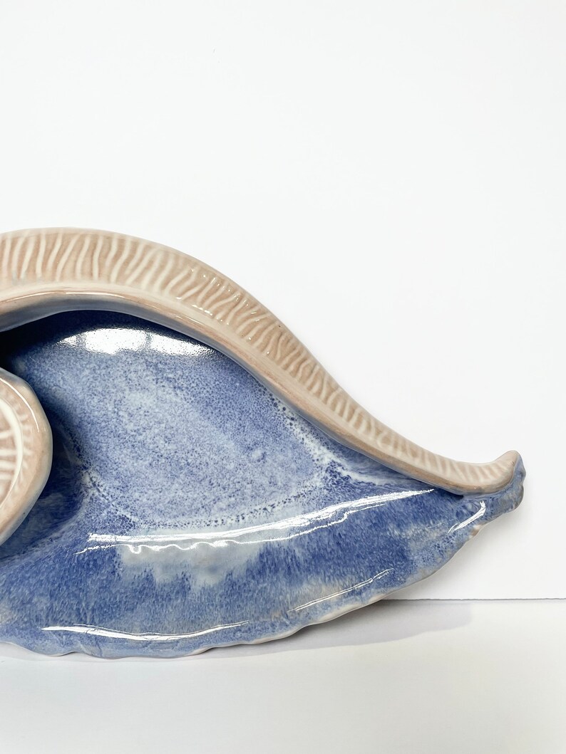 Vintage Stangl Terra Rose Nautilus Shell Art Pottery // - Etsy