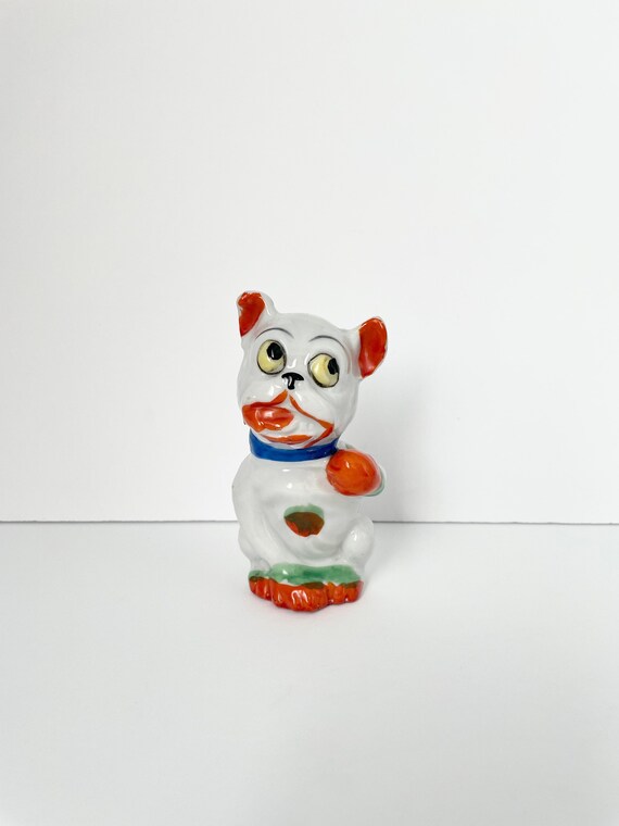 Antique Bonzo the Dog Toothbrush Holder // Art Deco // - Etsy