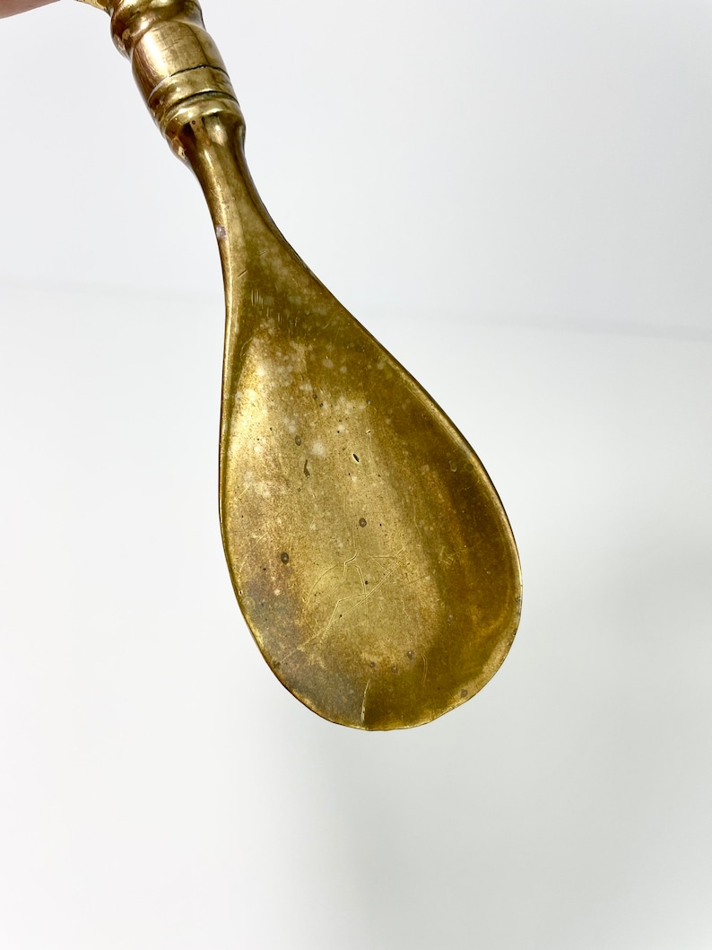 Vintage Brass Sailing Ship Spoon // Small Shoe Horn // - Etsy