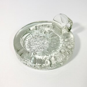 Vintage Svend Jensen Scandinavian Glass Chamberstick // MCM - Etsy