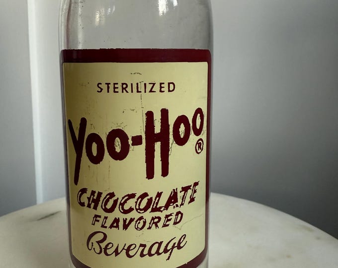 1950s Yoo-hoo Glass Bottle - 15 Oz Collectible - Etsy