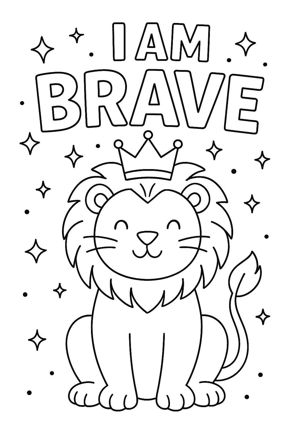 Affirmation Coloring Pages for Kids: Positive Quotes, Mindfulness (PDF ...