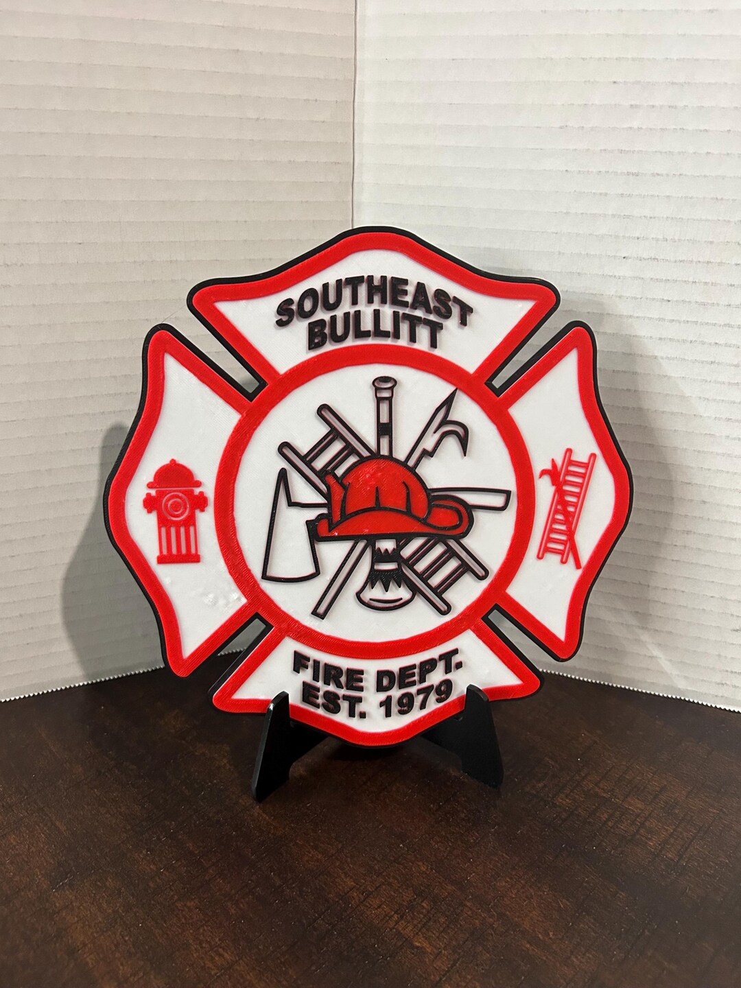 Southeast Bullitt Fire Department 3D Patch Plaque - Etsy