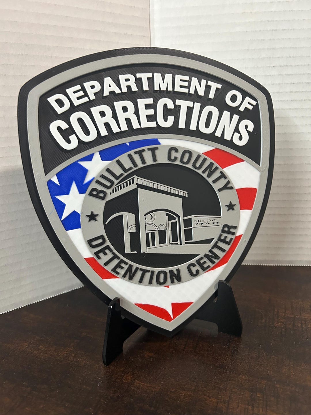Bullitt County Detention Center 3D Patch Plaque - Etsy