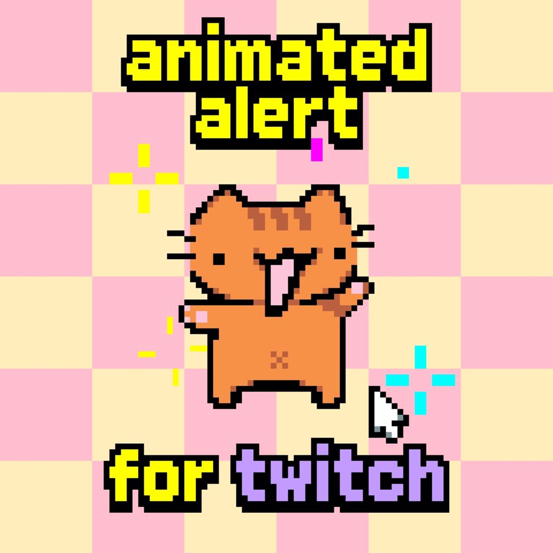Cute Meme Alert Ginger Cat, Happy Cat Meme, Pixel Art Cat, Ginger Cat ...