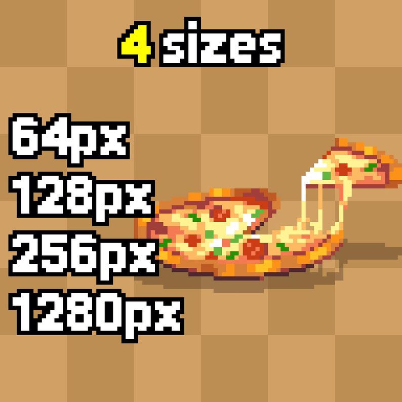 Pixel Pizza meme alert, Voedselwaarschuwing, Pixel art Pizza, Pizza ...