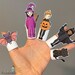 PRINTABLE HALLOWEEN Finger Puppets | PDF Download | Halloween Party ...