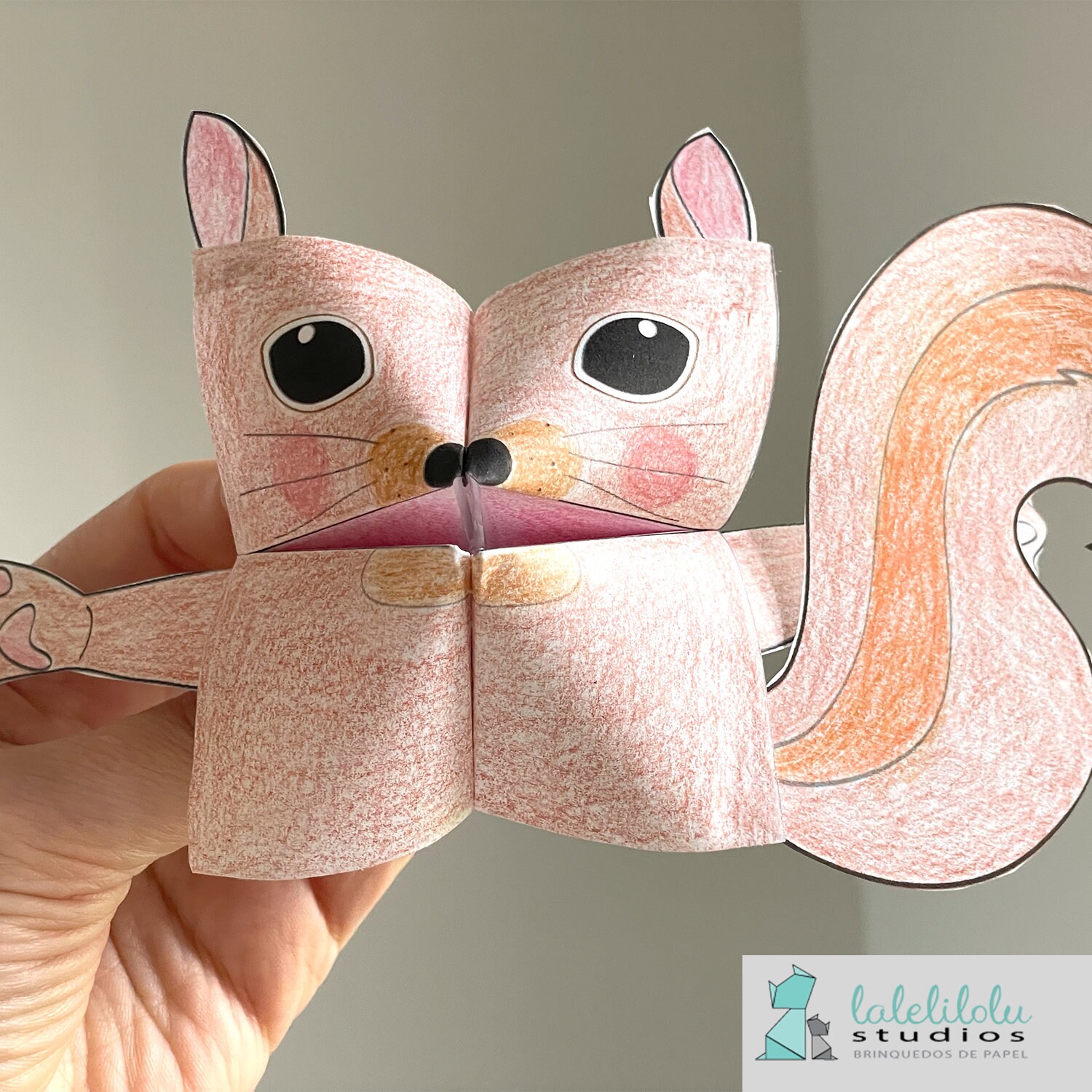 Woodland Animals Cootie Catchers | Printable Kids Crafts (PDF Download ...