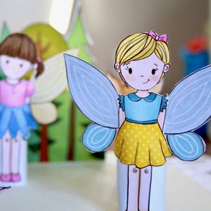 Set of 6 PRINTABLE Forest Creatures Finger Puppets | PDF Download ...