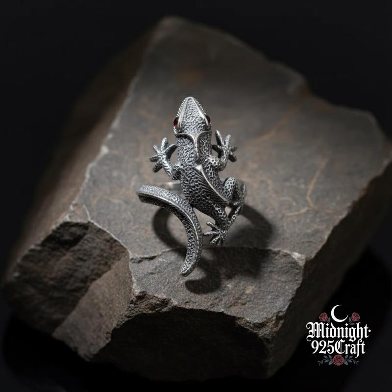 Lizard Ring - Etsy