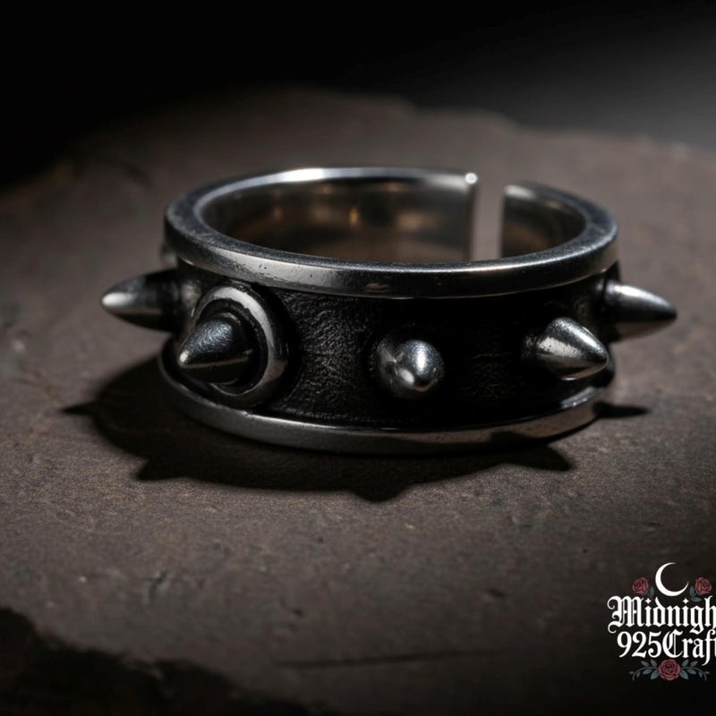 Emo Ring Alt Mens - Etsy UK