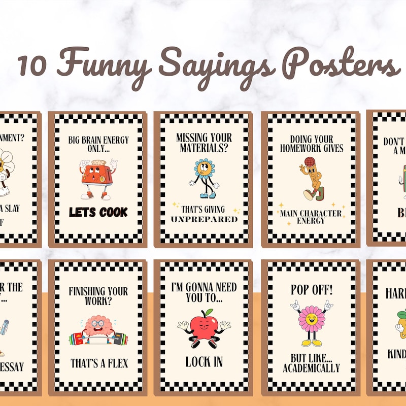 Funny Gen Z Classroom Poster - Etsy