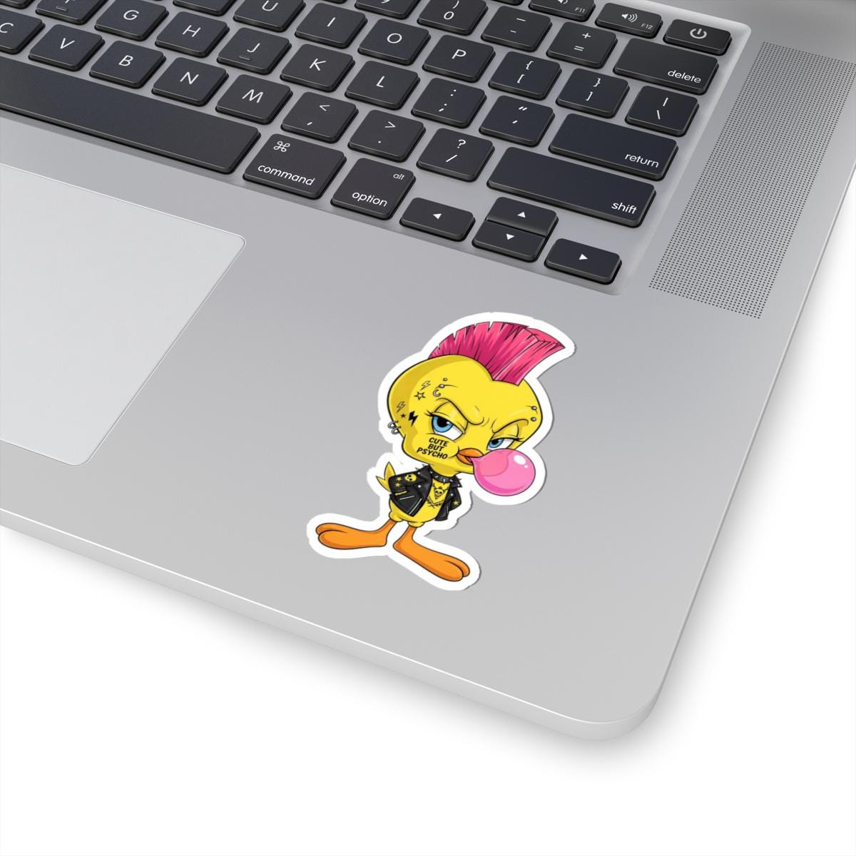 Punk Tweety Stickers, Vinyl Decals, Alternative Cartoon Laptop ...