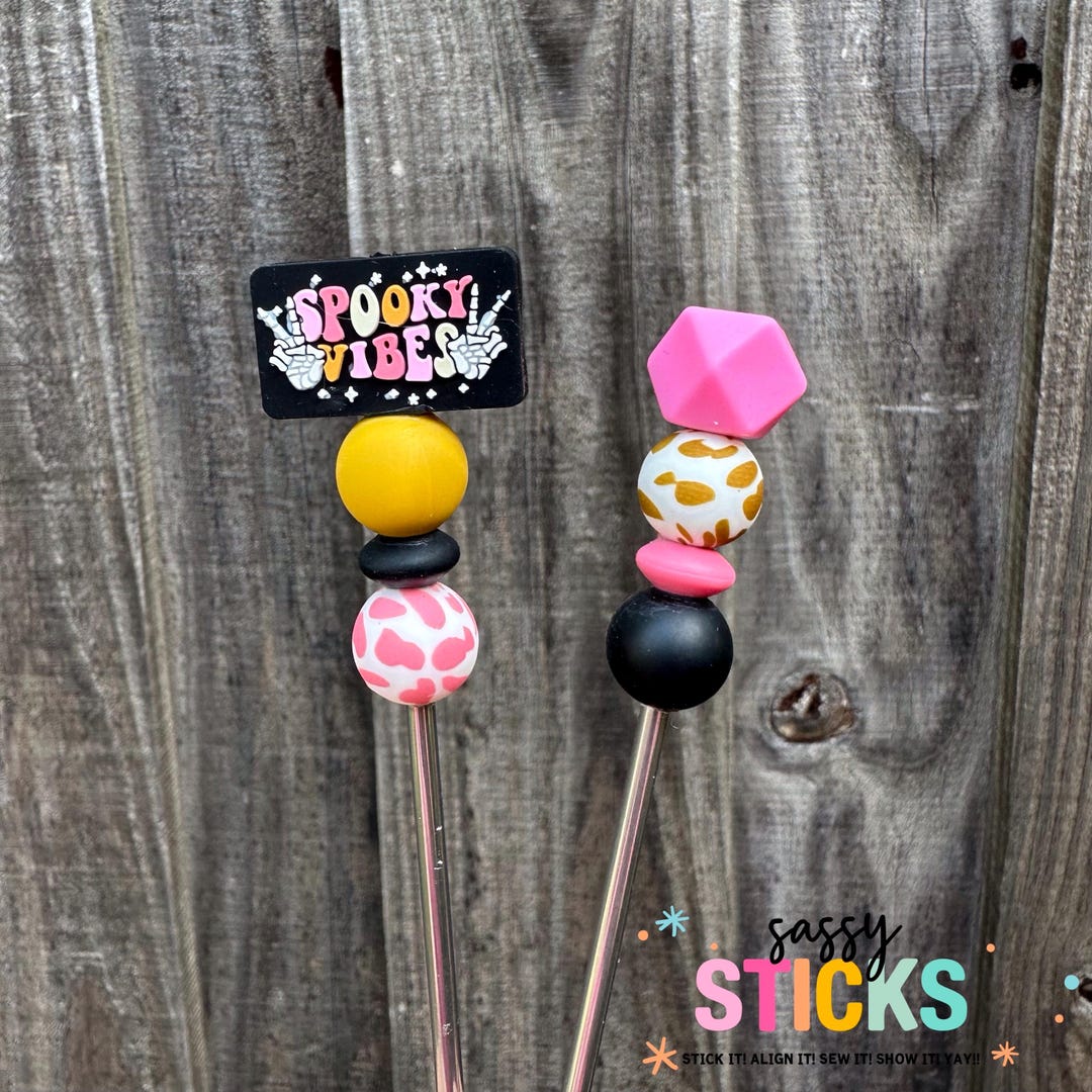Silicone Beaded Amigurumi Sewing Sticks: Crochet Gift, 20cm - Etsy