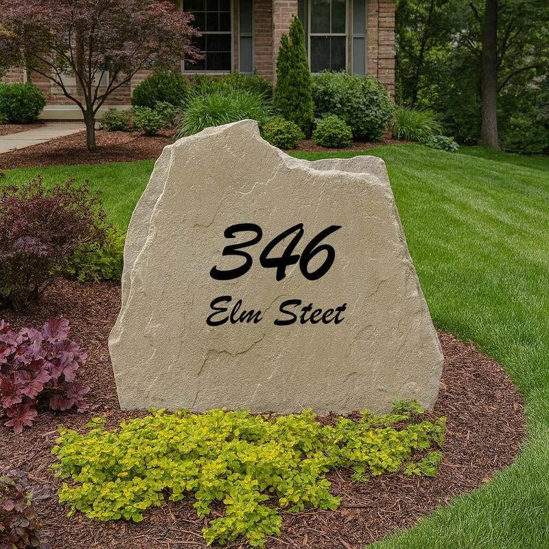 Yard Address Sign - Etsy