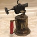 Antique Hand Torch Aged Metal With Original Top Fittings One Piece Aged ...