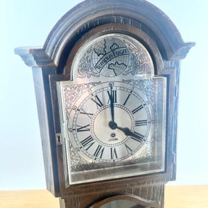 Vintage Tempus Fugit 1970’s Miniature Electronic Grandfather Clock ...