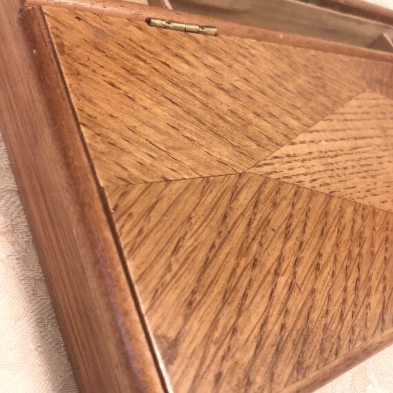 Mens Countertop Vanity Valet Tray Wood Bathroom Decor… - Gem