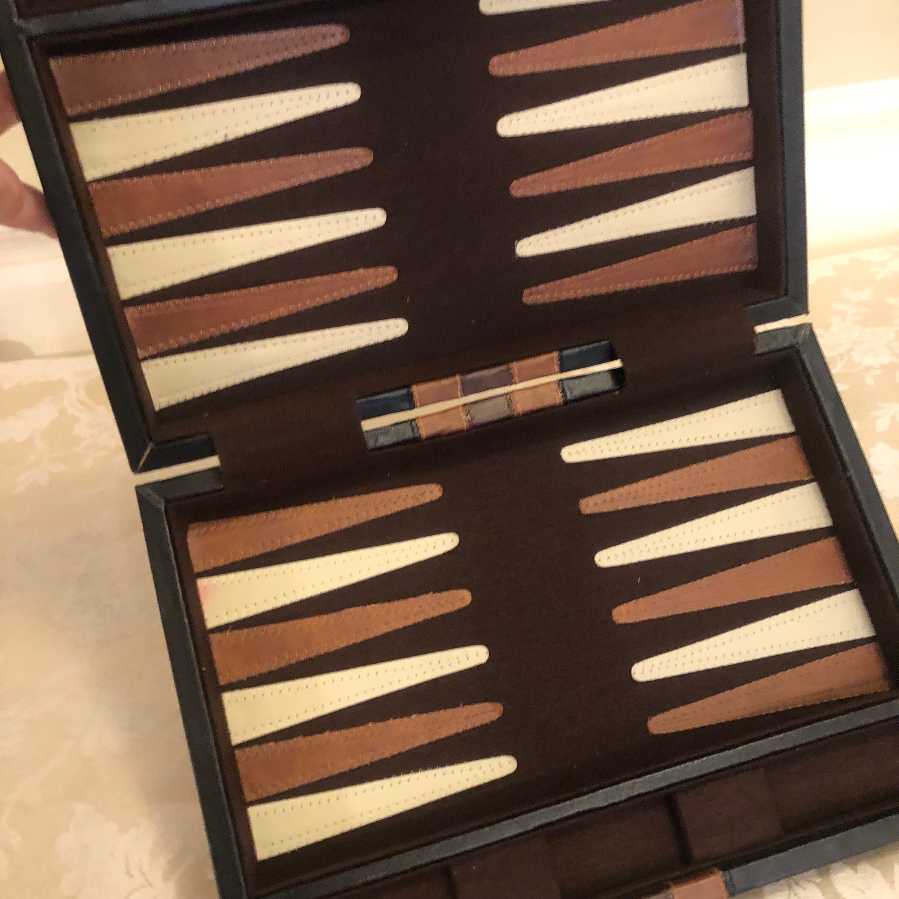 Vintage Backgammon Replacement Vinyl Case 1 Case No Pieces Included ...
