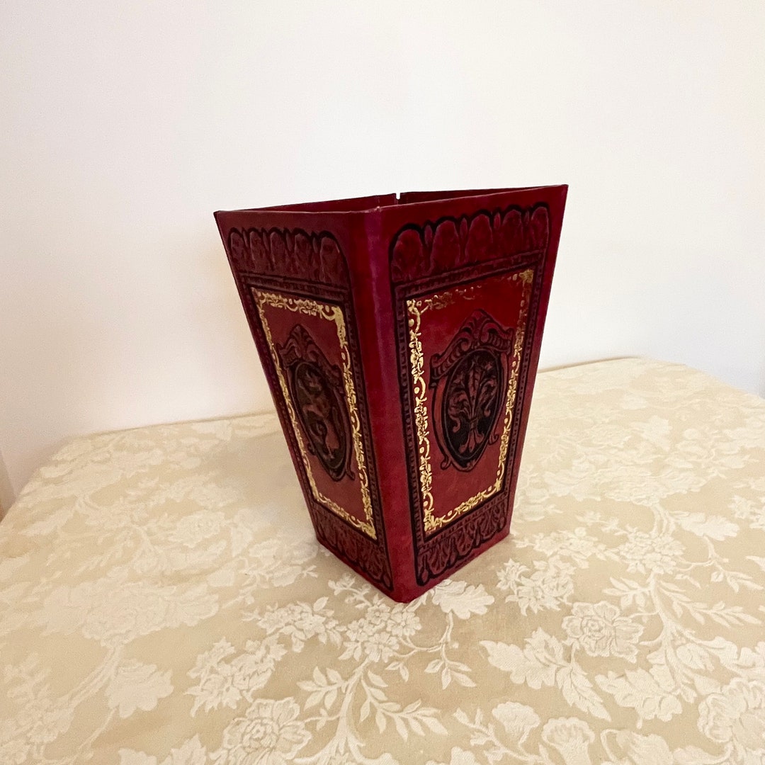 Italy Waste Bin Peruzzi the Original Florentine Handcraft Trash Can Bin ...