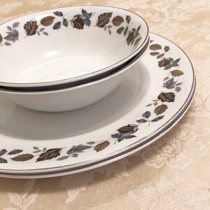 Glo-white H Crown Alfred Meakin England Springwood Fall Leaf Dinner ...