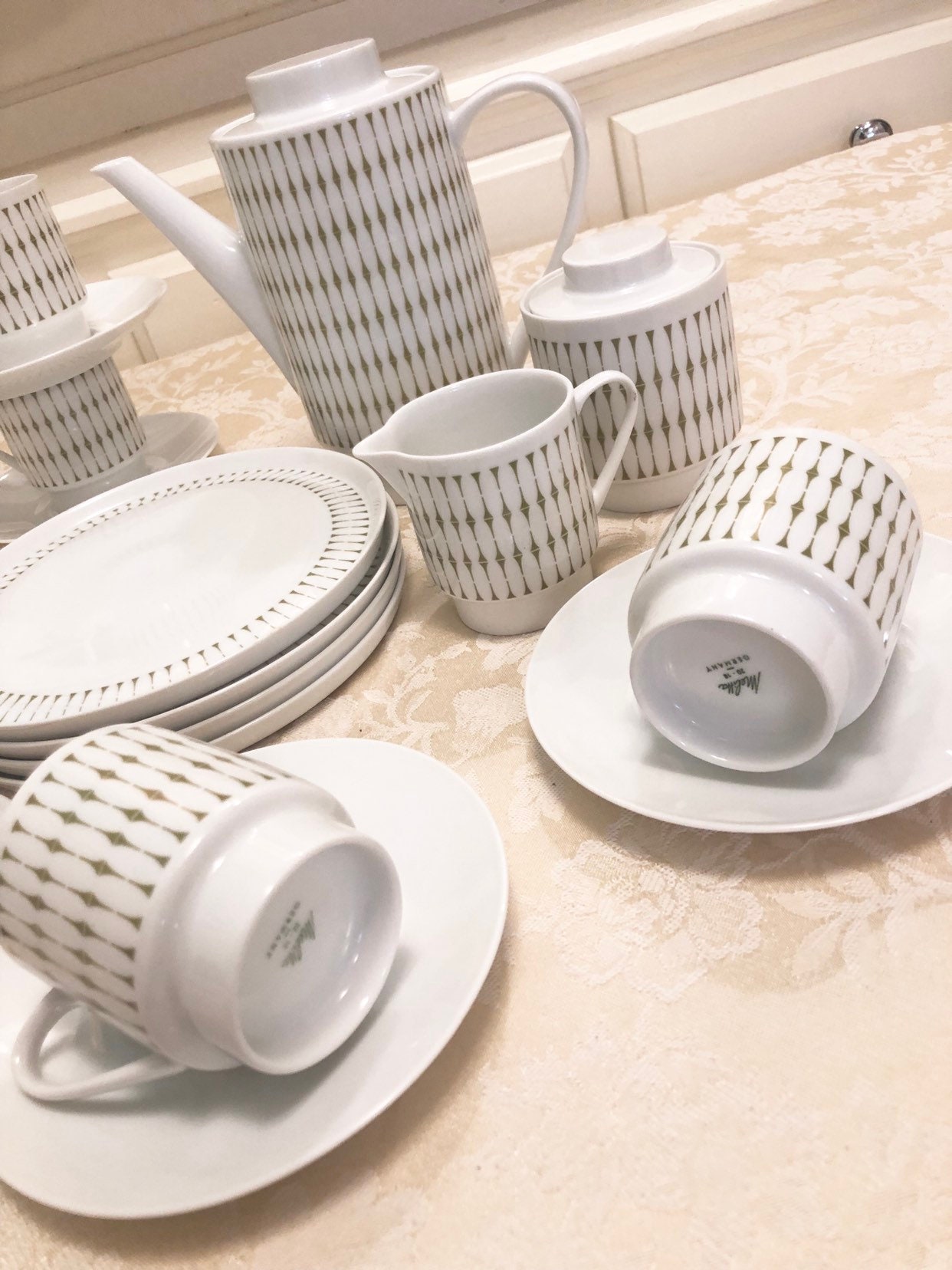 Melitta Germany Full Serving Espresso Set Teapot Cream Sugar - Etsy