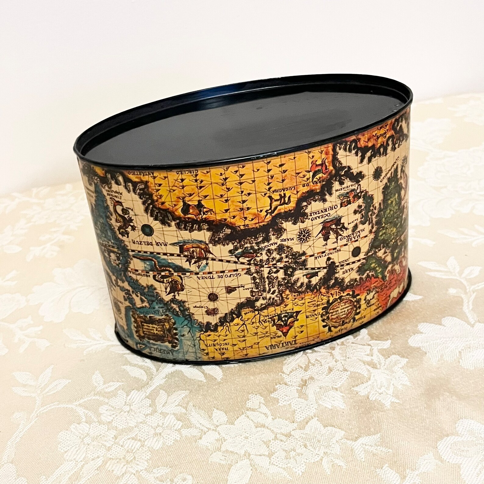 Elegant Office Organizer Map of the World Geographic Home - Etsy