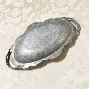 Vintage Hand Wrought Creations by Rodney Kent Aluminum Tray #404 Tulip ...