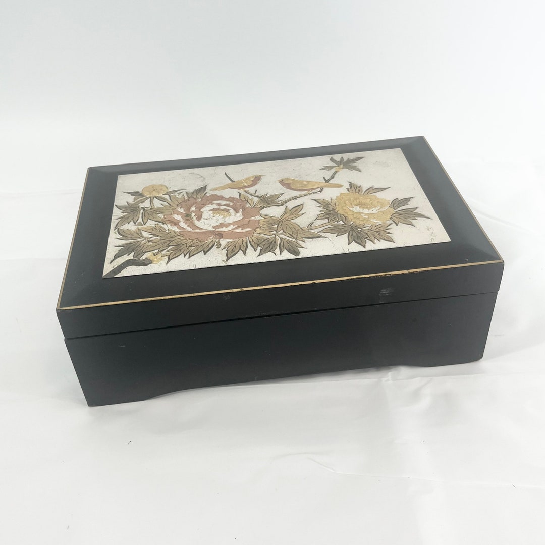 Elegant Chinese Scene Music Box Jewelry Box Plays Fur Elise Music Box ...