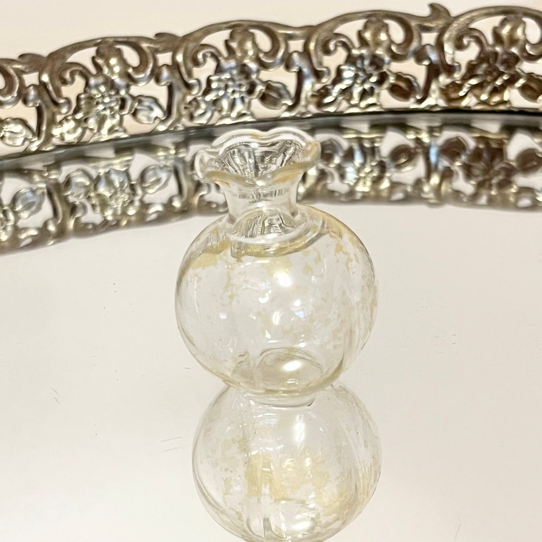 Miniature Glass Vase Mini Shadow Box or Miniature Collection Piece ...